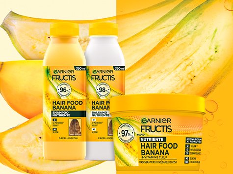 Fructis HairFood: Routine per Capelli Nutriti | Garnier