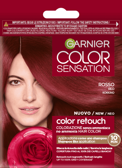 Color Retouch Rosso: Ritocco Radici e Refresh Lunghezze | Garnier