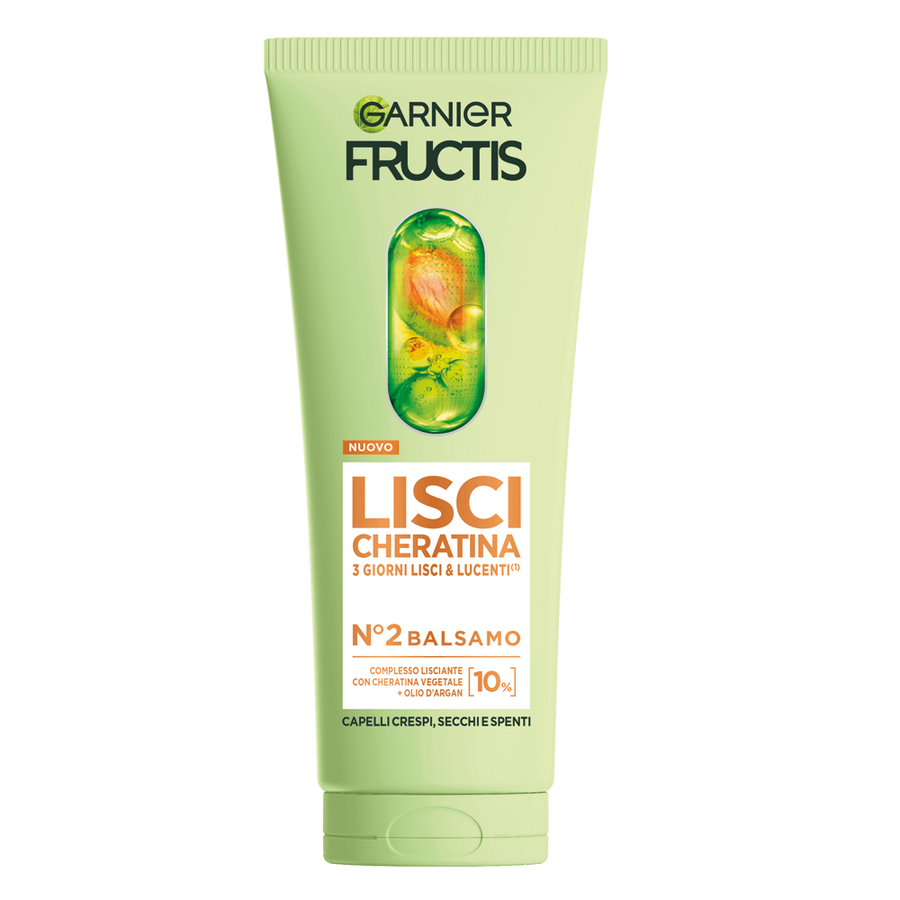 Balsamo per Capelli Lisci e Lucenti Fructis Lisci Cheratina | Garnier