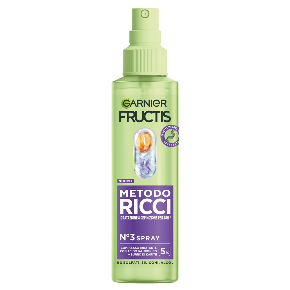 Spray Capelli Ricci - Fructis Metodo Ricci | Garnier