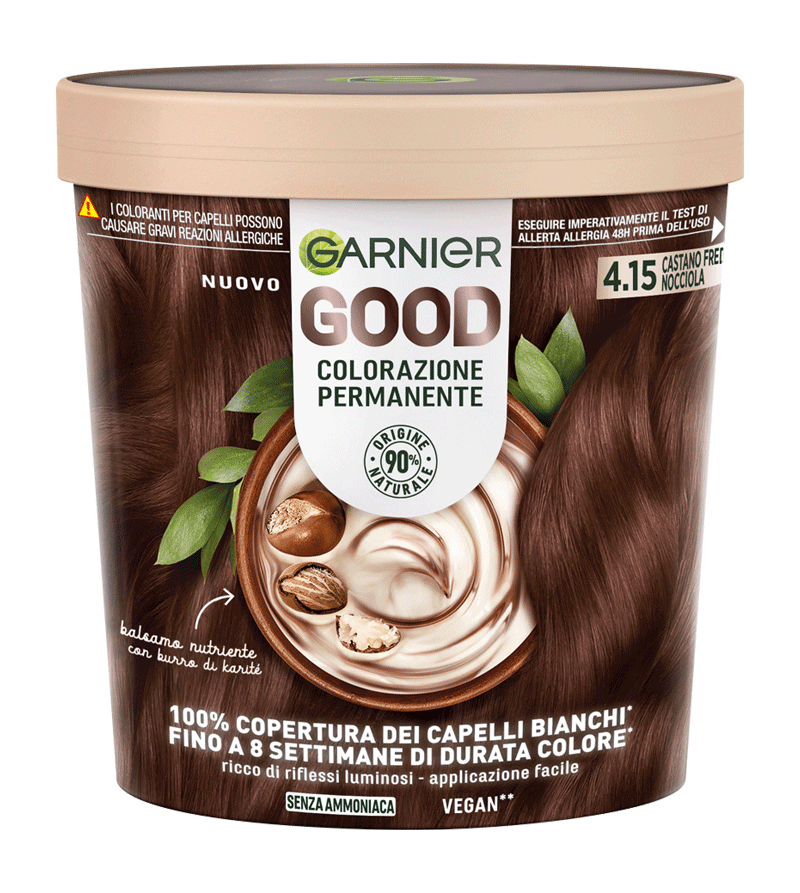 Colorazione Capelli GOOD 4.15 Castano Freddo Nocciola | Garnier