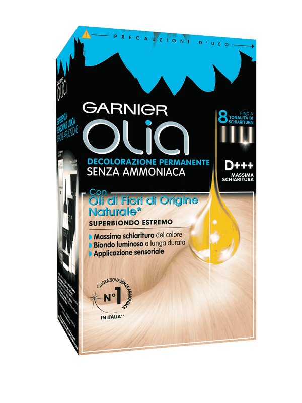 Olia D+++ Decolorazione Permanente Senza Ammoniaca | Garnier
