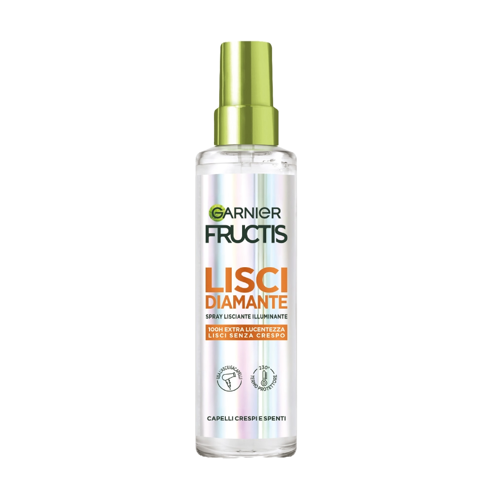 Spray Lisci Diamante Fructis Lisci Cheratina Garnier